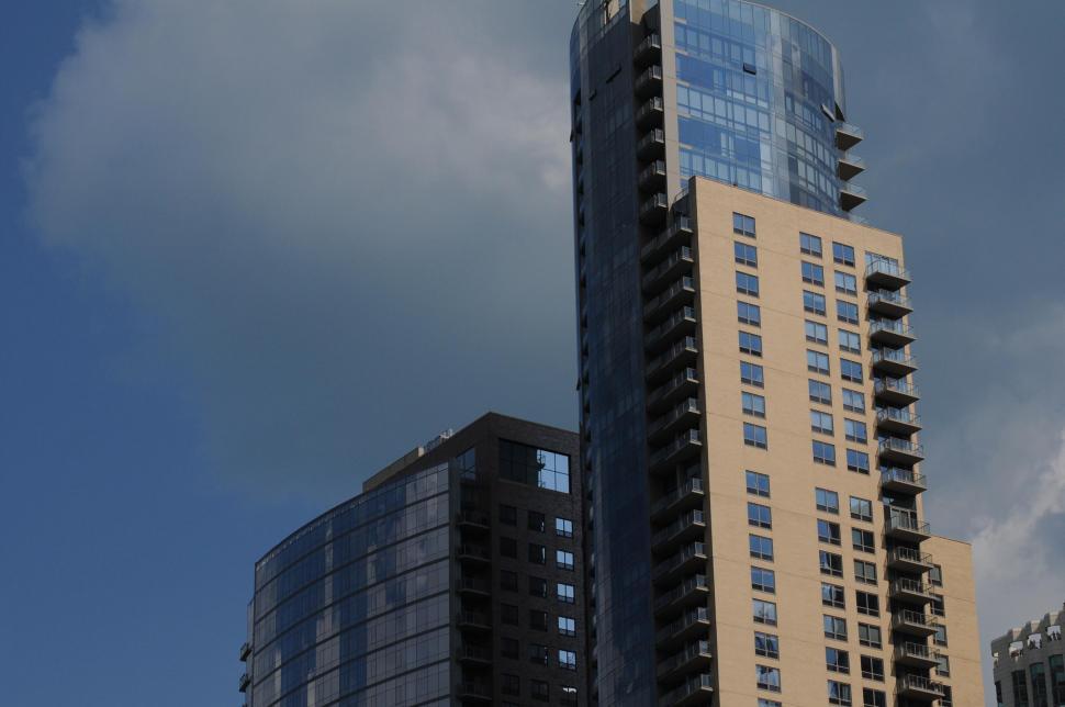Free Stock Photo of Two skyscrapers | Download Free Images and Free ...