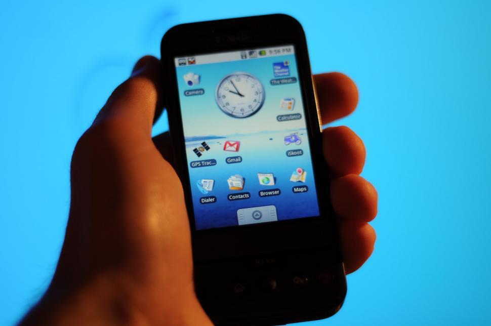 Free Stock Photo of Touchscreen cell phone in hand | Download Free ...