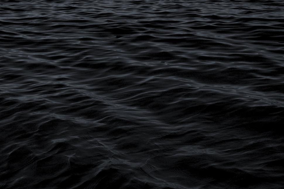 Free Stock Photo of Dark and moody texture of water waves at night ...
