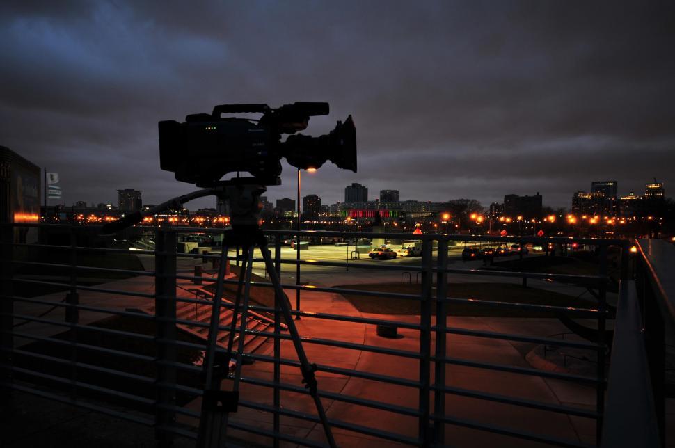 Free Stock Photo of Video camera set up in Chicago | Download Free ...