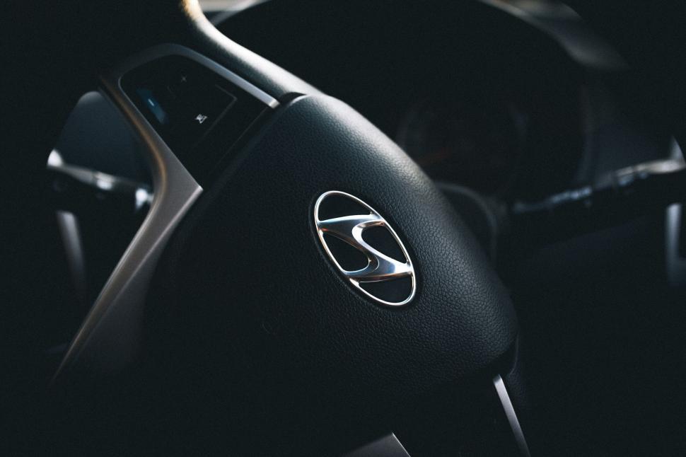 Free Stock Photo of Car steering wheel with brand logo | Download Free ...