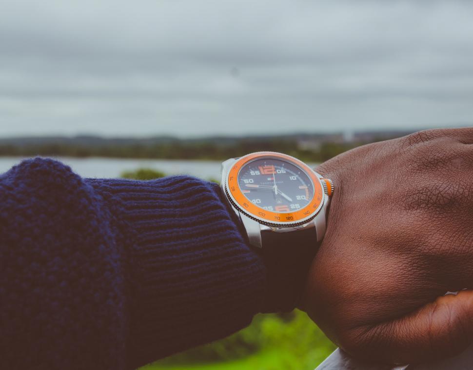 Free Stock Photo of Wristwatch on person s arm outdoors | Download Free ...
