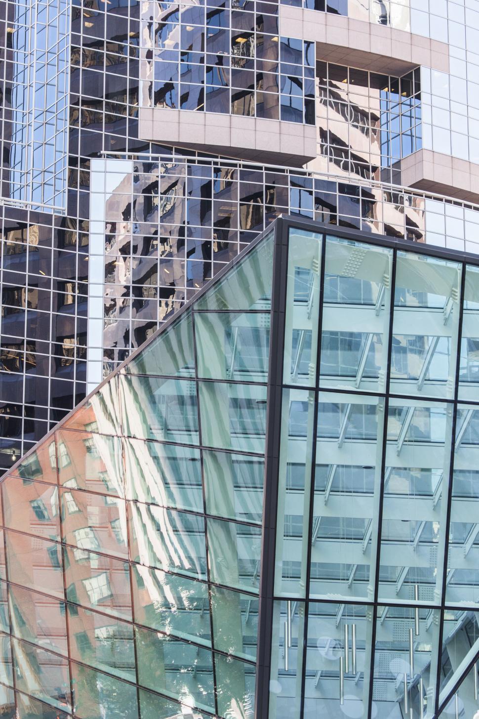Free Stock Photo of Modern skyscraper corner reflections | Download ...