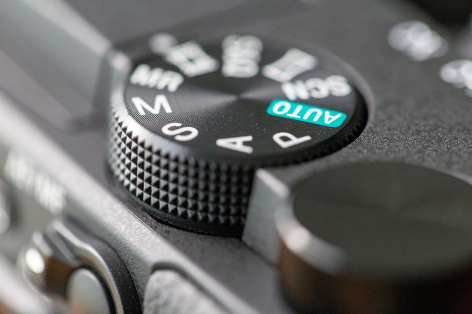 Free Stock Photo of Camera mode dial in close-up view | Download Free Images and Free Illustrations