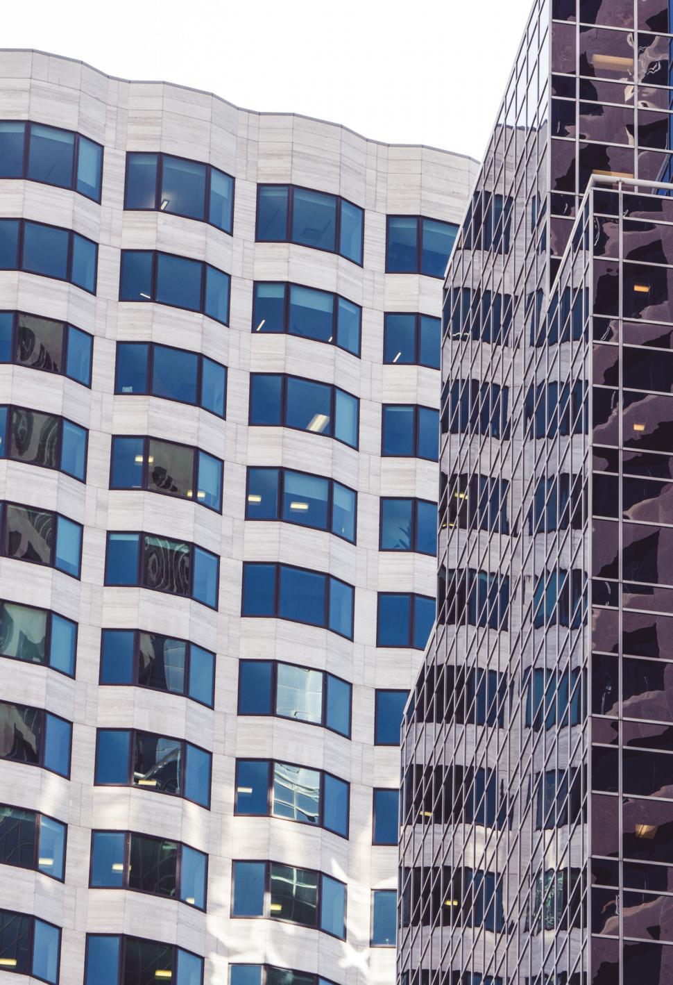 Free Stock Photo of Modern architecture and reflective windows ...