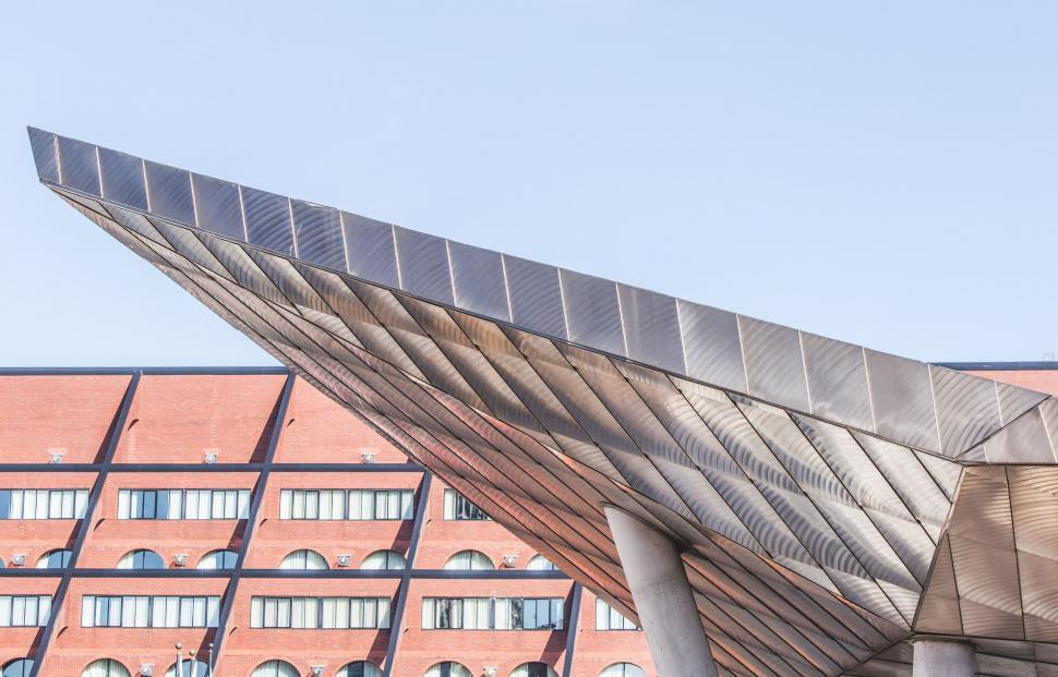 Free Stock Photo of Abstract view of an architectural wing | Download ...