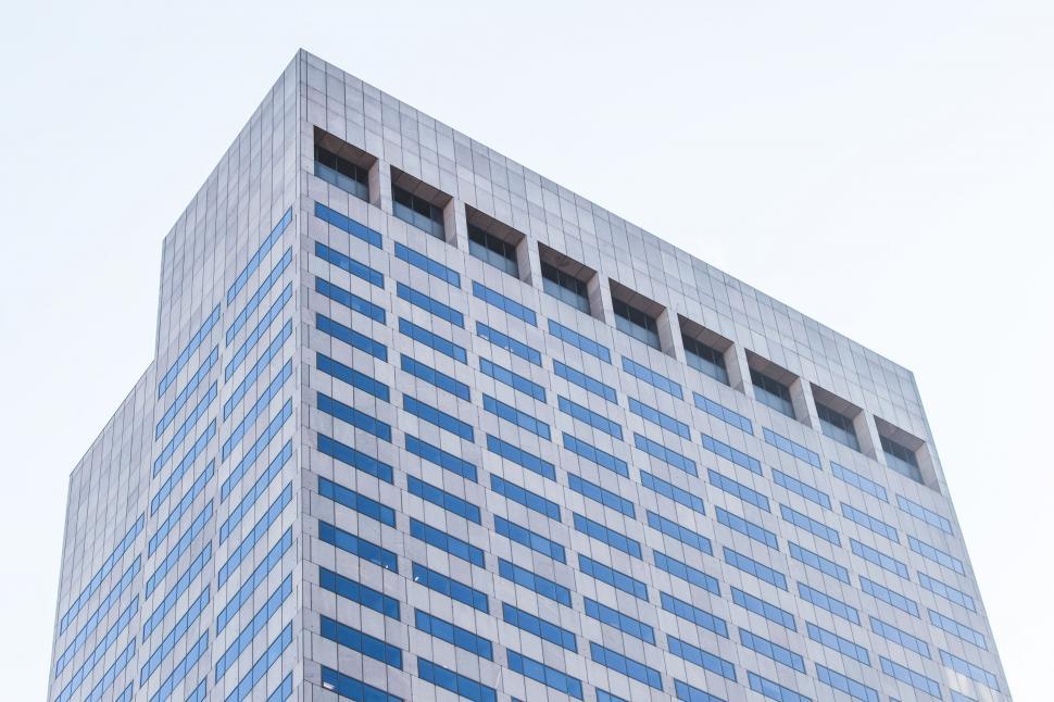 Free Stock Photo of Detail of a blue high-rise building | Download Free ...