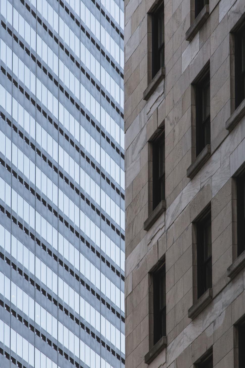 Free Stock Photo of Contrast of modern and classic architecture ...