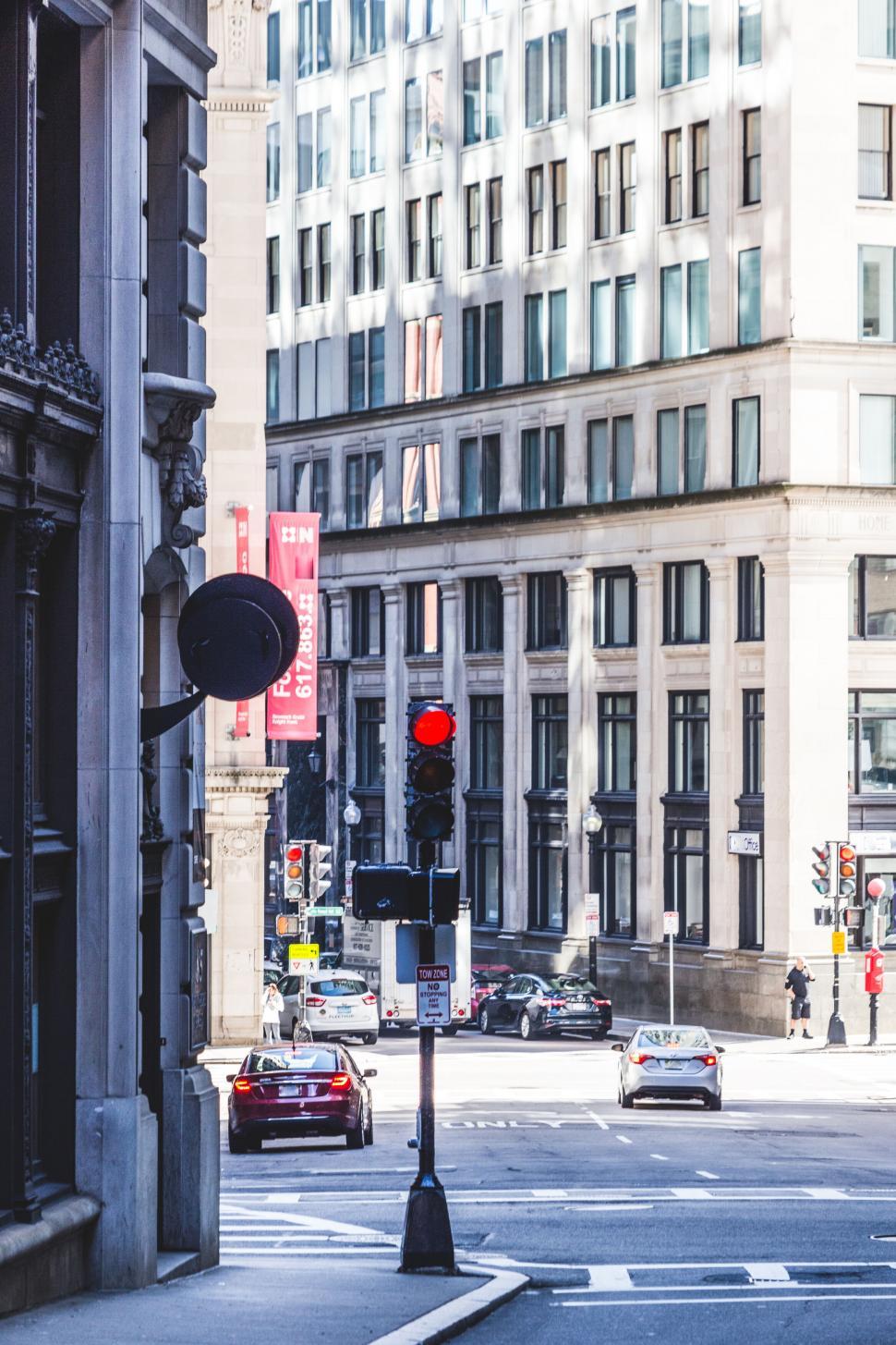 Free Stock Photo of Urban street scene with traffic light | Download ...