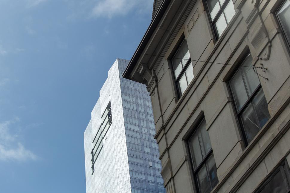 Free Stock Photo of Contrast of old and new architecture | Download ...