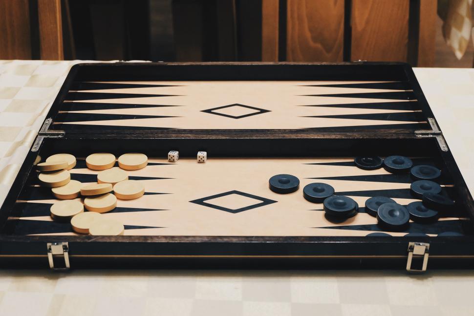 Free Stock Photo of Open backgammon board on table | Download Free ...