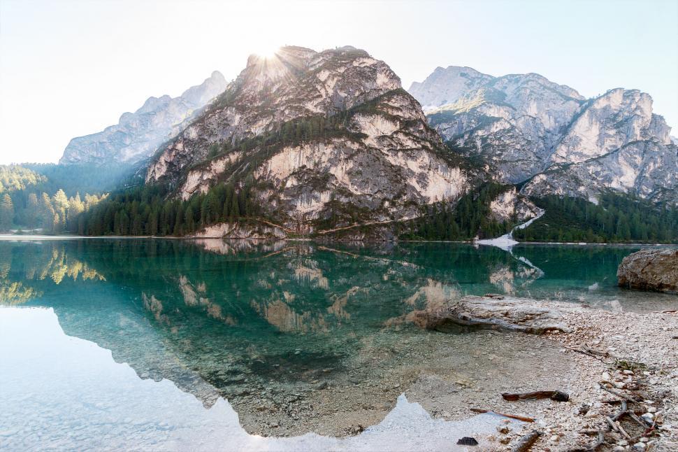 Free Stock Photo of Mountain reflections in a clear lake | Download ...