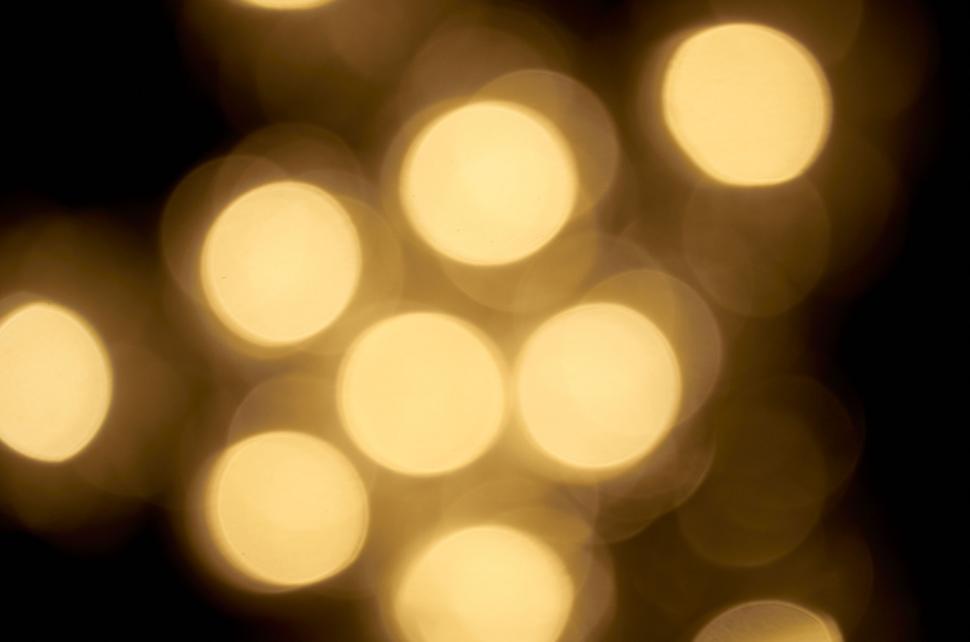 Free Stock Photo of Out of focus yellow light bokeh | Download Free ...