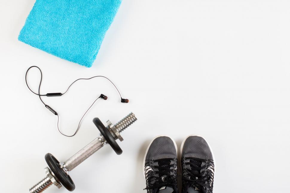 Free Stock Photo of Gym equipment on a white background | Download Free ...