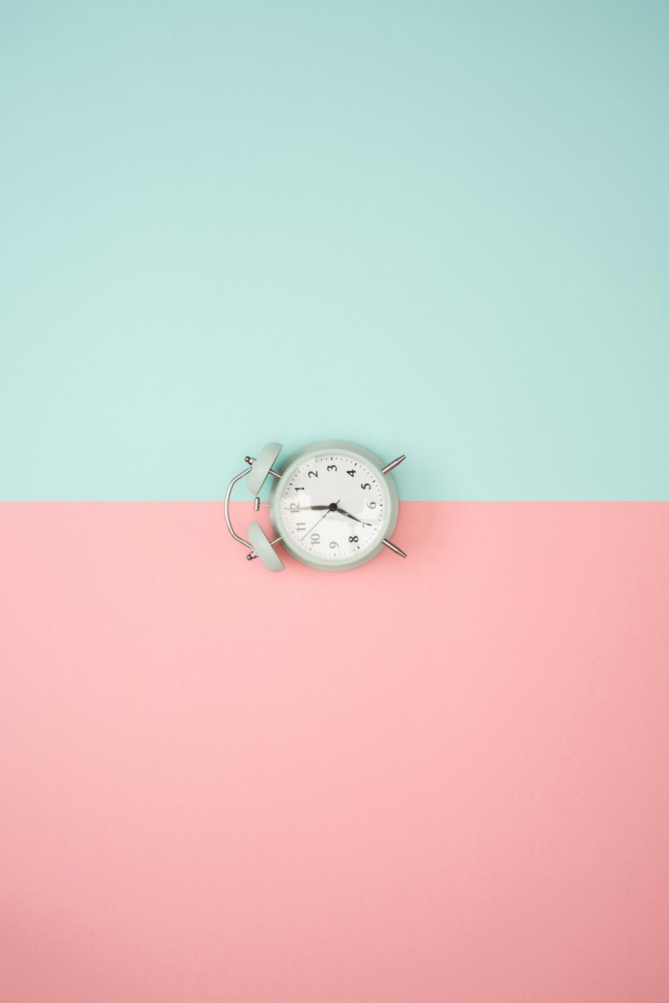 Free Stock Photo of Alarm clock on a two-toned background | Download ...