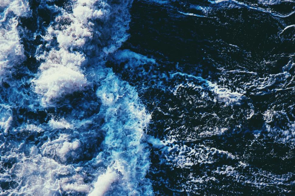 Free Stock Photo of Churning ocean waves texture | Download Free Images ...