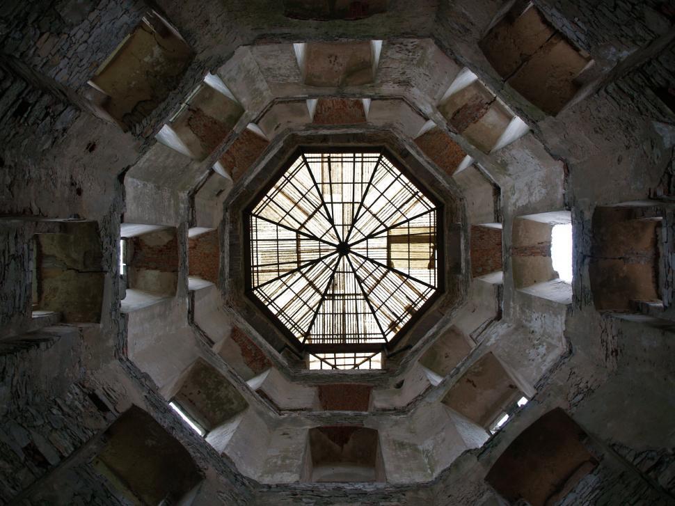 Free Stock Photo of Looking up inside historic tower architecture ...