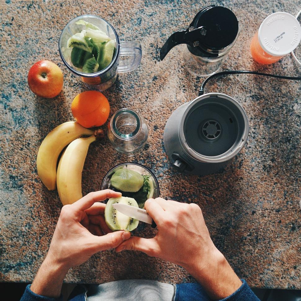 Free Stock Photo of Person preparing smoothie ingredients | Download ...