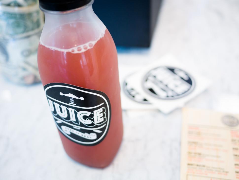 Free Stock Photo of Bottle of juice with retro label | Download Free ...