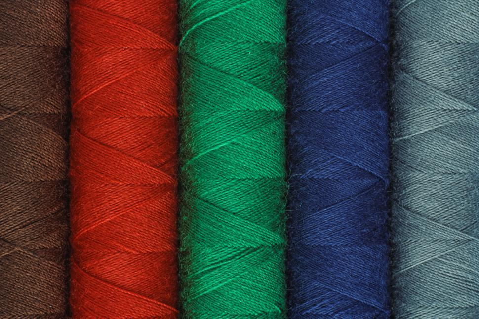 Free Stock Photo of Colorful rows of sewing threads | Download Free ...