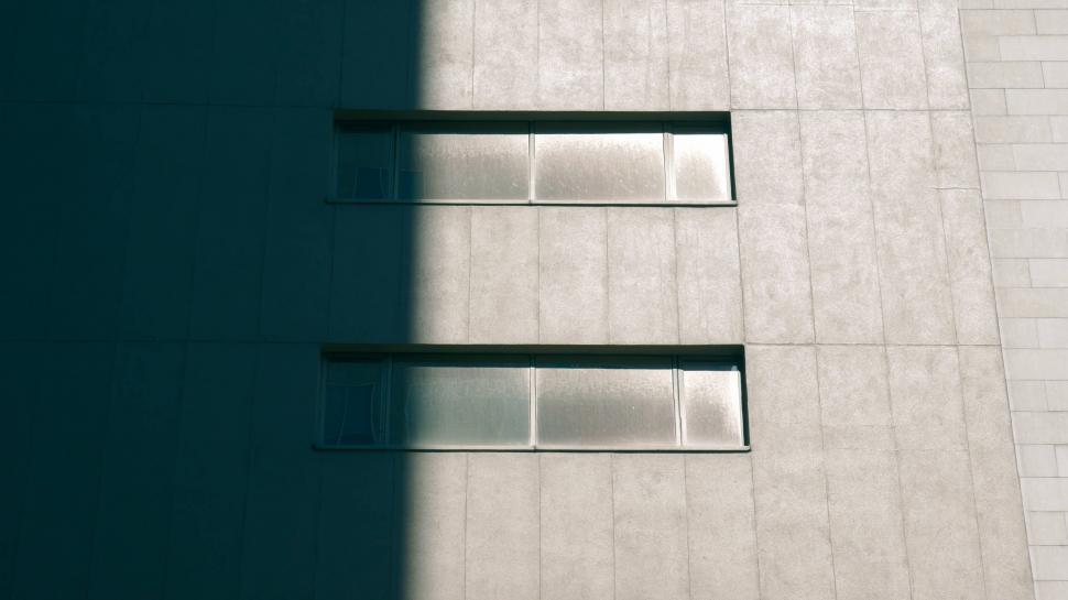 Free Stock Photo of Minimalistic modern building windows and wall ...