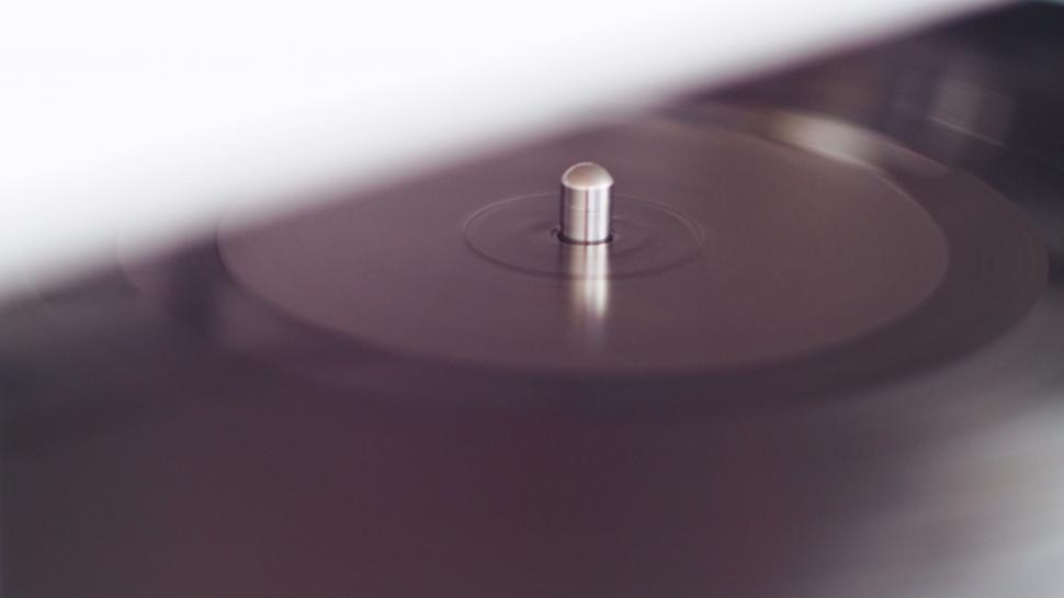 Free Stock Photo of Vinyl record spinning on a turntable | Download ...