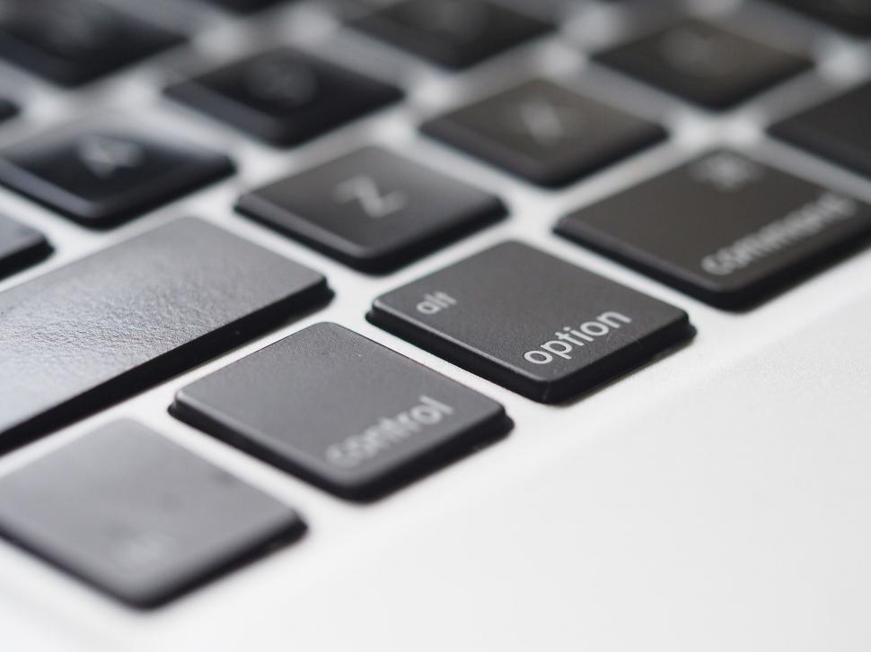 Free Stock Photo of Close-up of a modern laptop keyboard | Download ...