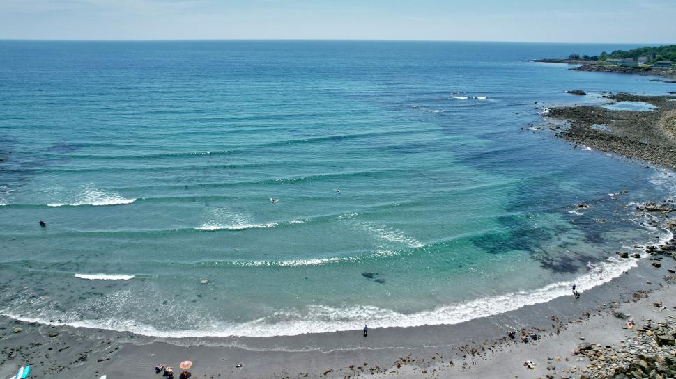 Free Stock Photo of Aerial view of a beach with clear waters | Download ...