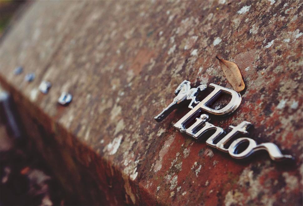 Free Stock Photo of Vintage Ford Pinto car emblem close-up | Download ...