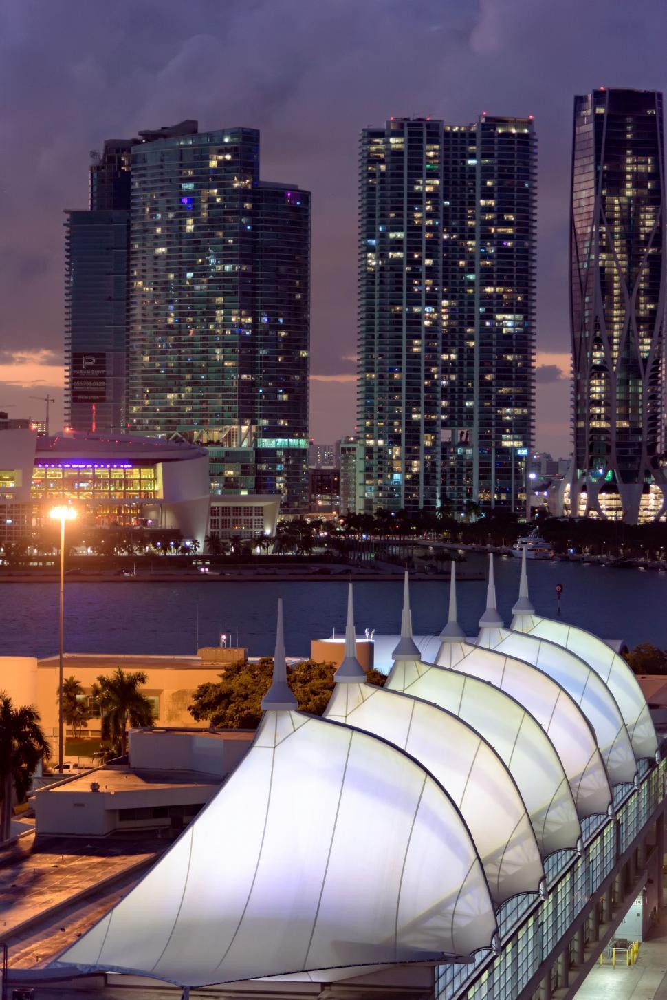 Free Stock Photo of Cityscape view with modern high-rise buildings at ...