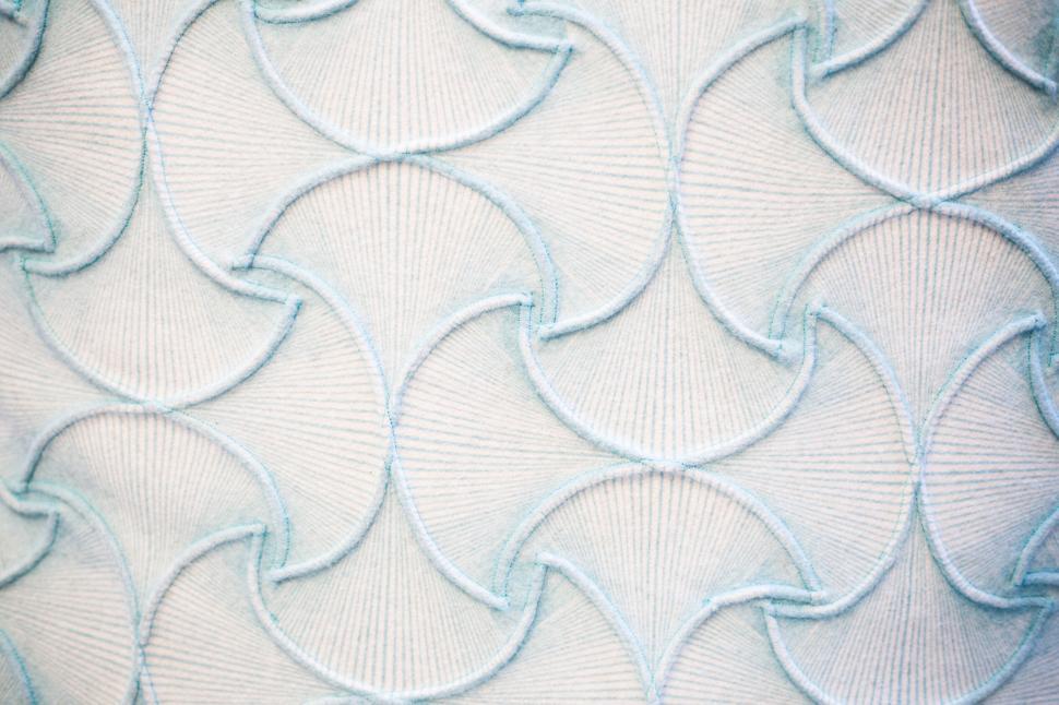 Free Stock Photo of Abstract blue and white pattern with intertwined ...