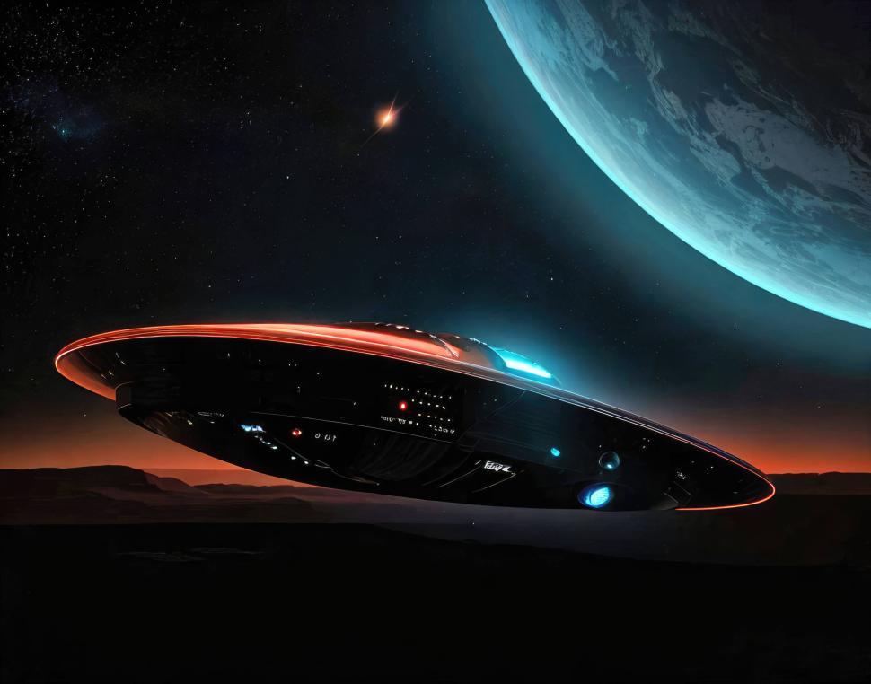 Free Stock Photo of UFO flying in space | Download Free Images and Free ...