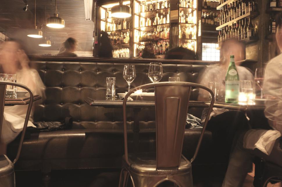 Free Stock Photo of Cozy restaurant interior with plush seating and ...
