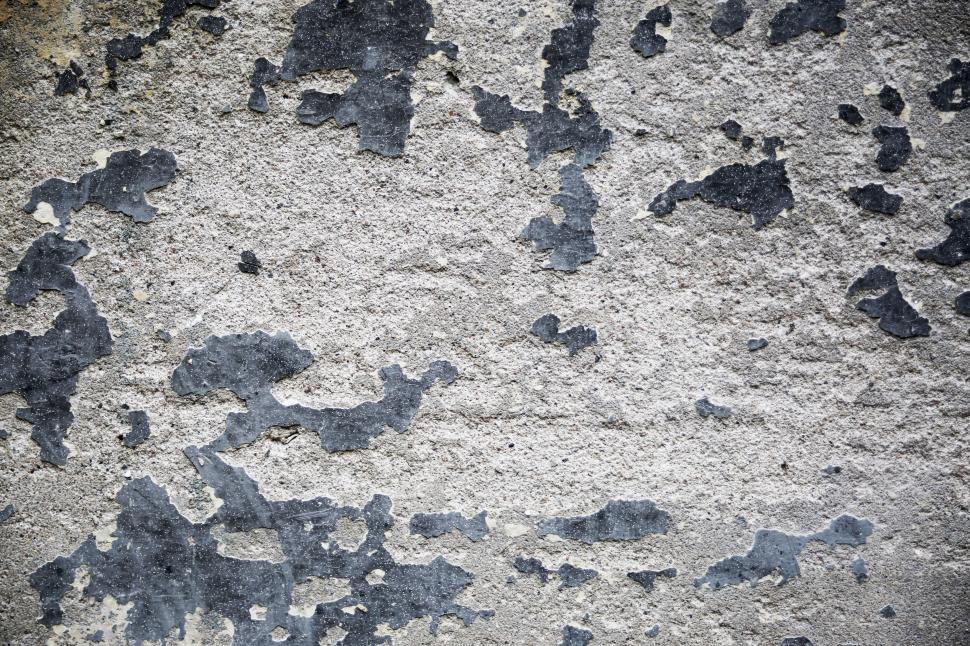 Free Stock Photo of Peeling paint on a weathered wall creating a rough textured pattern ...