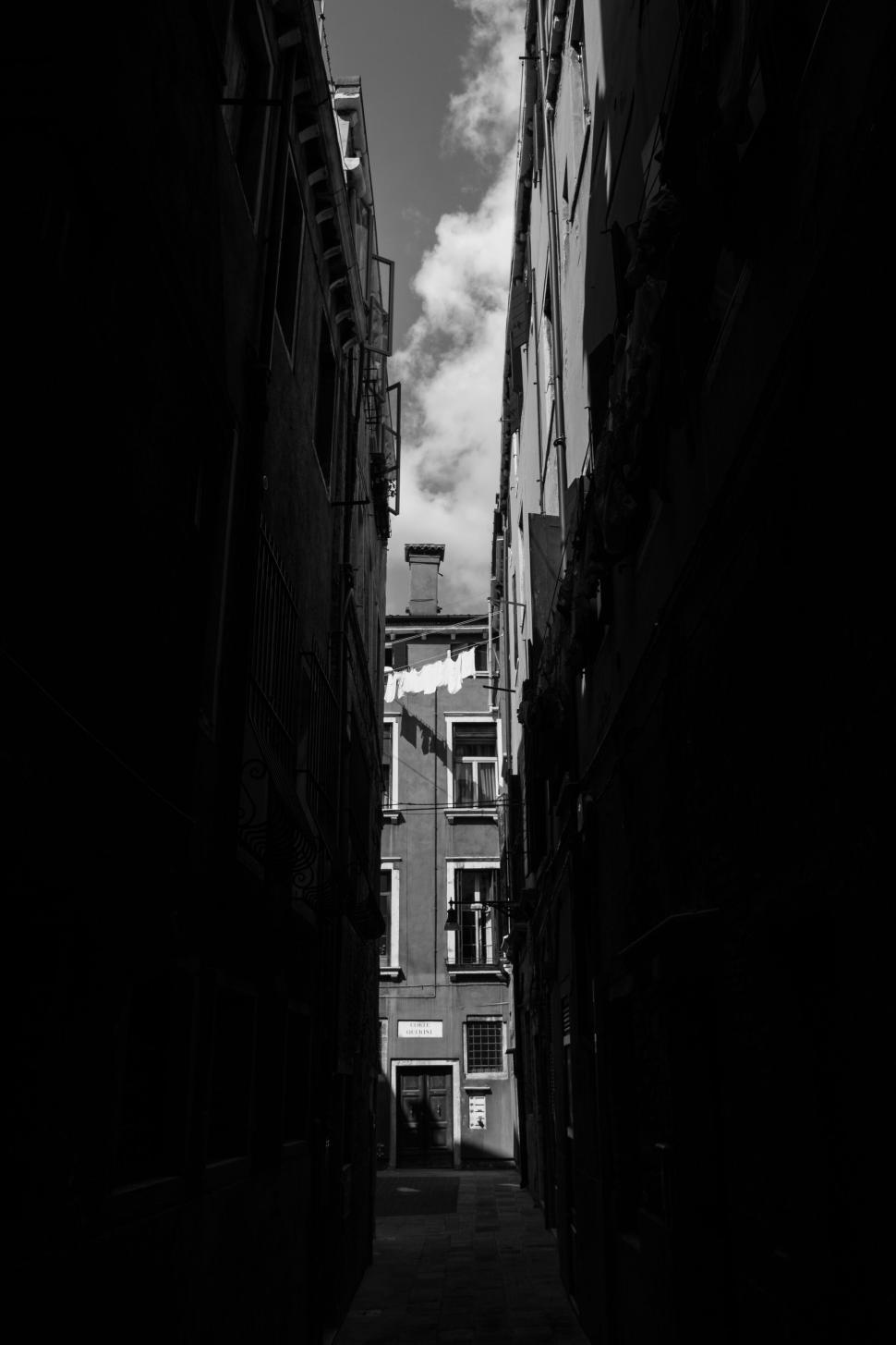 Free Stock Photo of Narrow alleyway in European city with sunlight ...