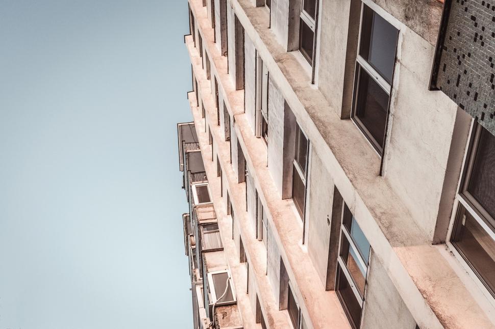 Free Stock Photo of High-rise building with variously positioned ...