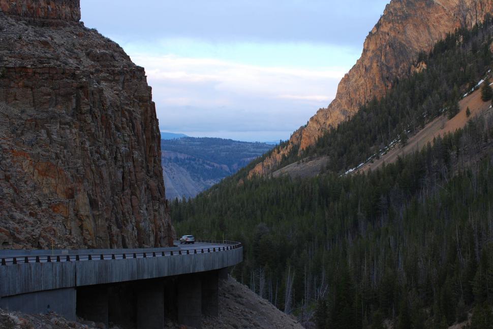 Free Stock Photo of Road alongside cliffs | Download Free Images and ...