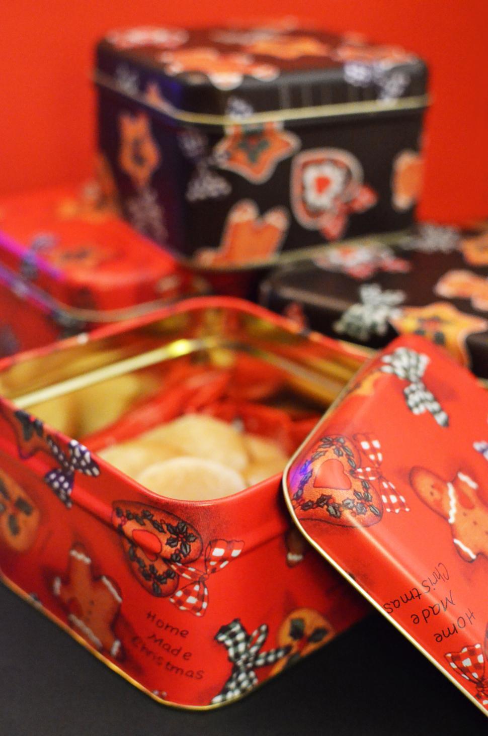 Free Stock Photo of Open Christmas gift boxes with colorful festive ...