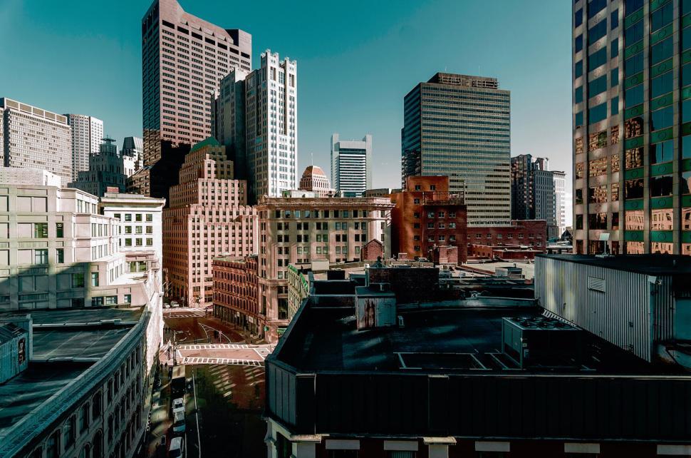 Free Stock Photo of Modern cityscape in daylight with diversified ...