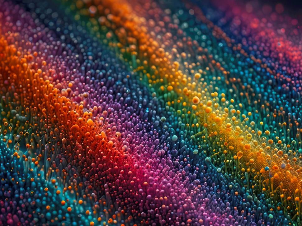 Free Stock Photo of Background of bands of colorful blobs | Download ...