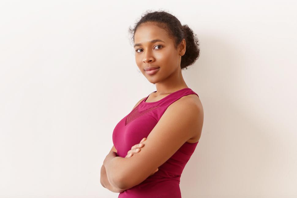 Free Stock Photo of Half profile shot of good looking beautiful young ...