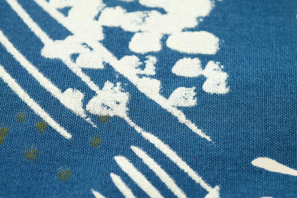 Blue Fabric Pattern