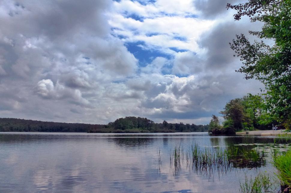 Free Stock Photo of Expansive View Of Lake And Sky | Download Free ...