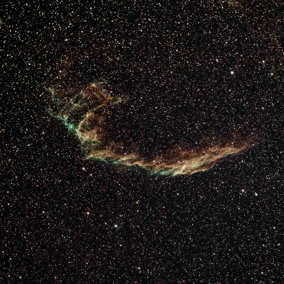 Free Stock Photo of Stellar view of the Veil Nebula in deep space ...