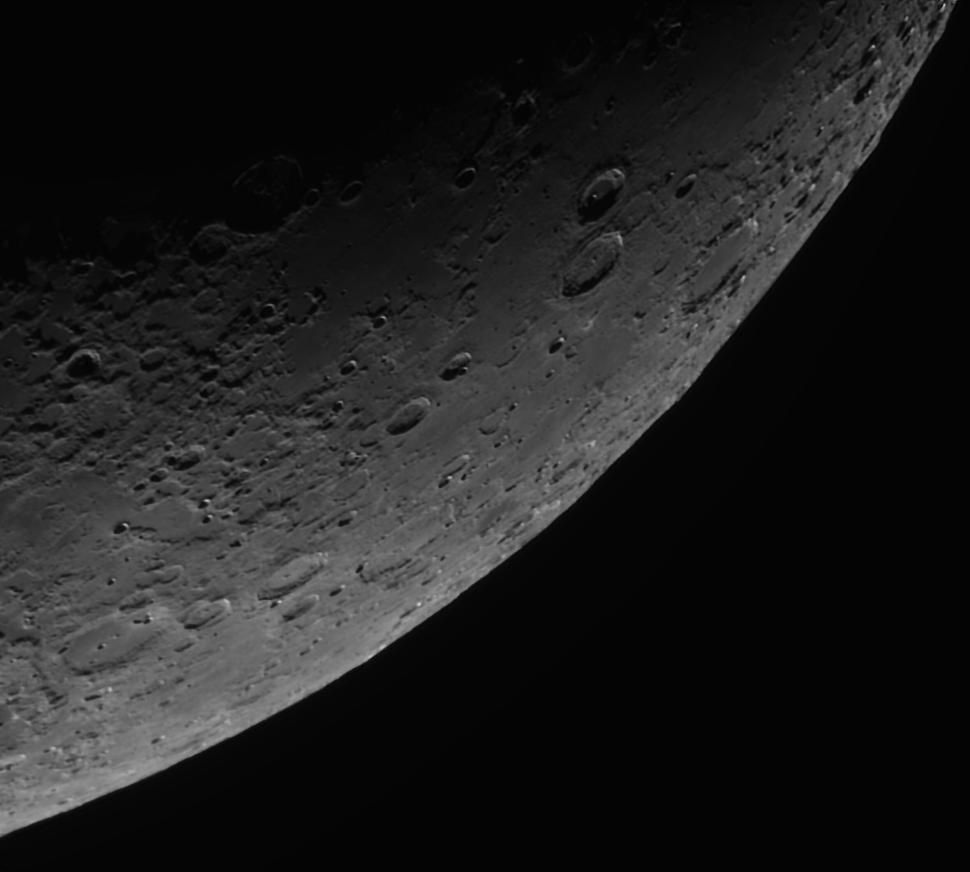 Free Stock Photo of Shadowed Lunar Surface with Craters and Ridges ...