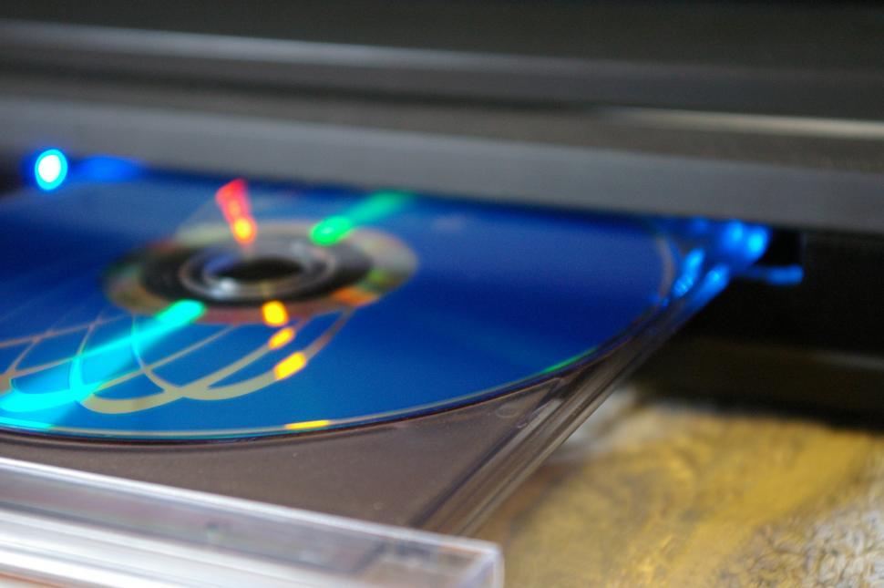 Free Stock Photo of Close Up of a CD With Blurry Background | Download ...