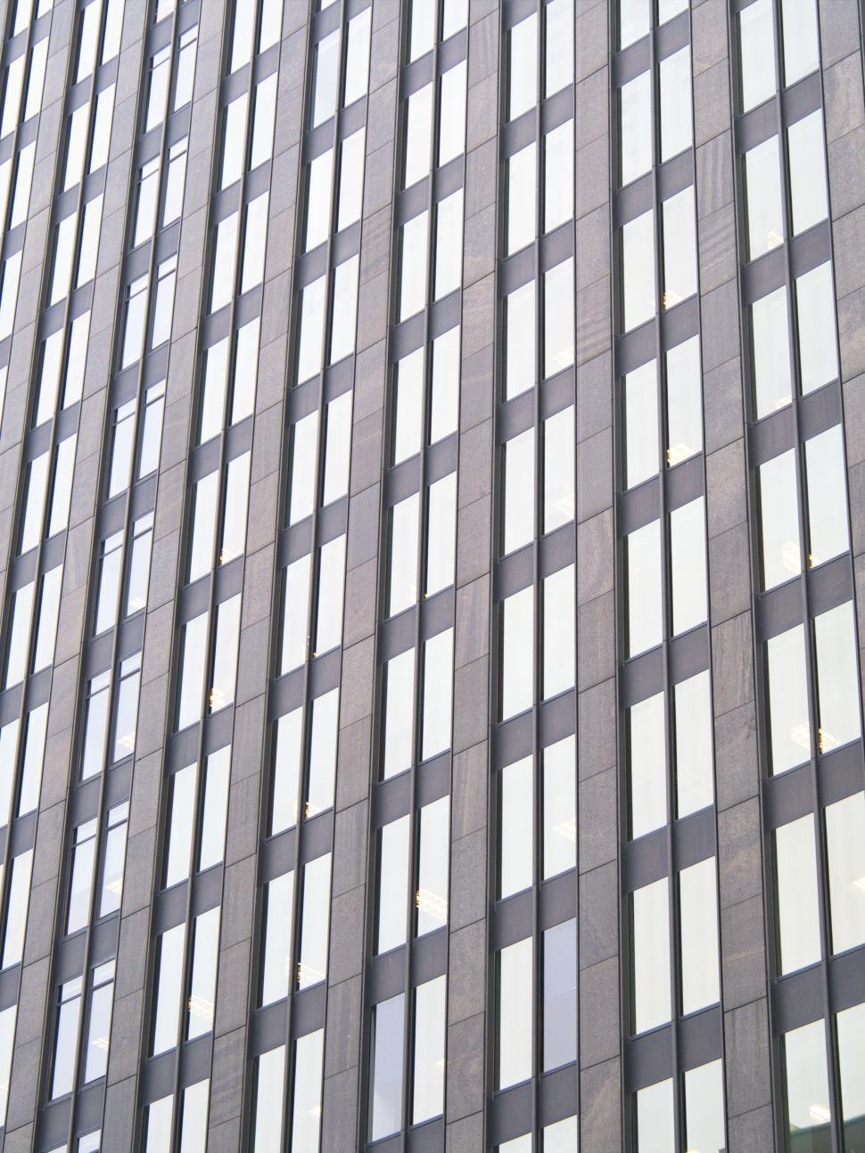Free Stock Photo of Tall building with numerous identical rectangular ...