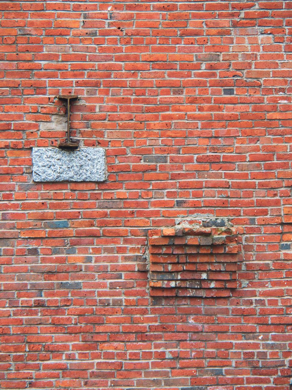 Free Stock Photo of Red brick wall with visible and missing bricks ...