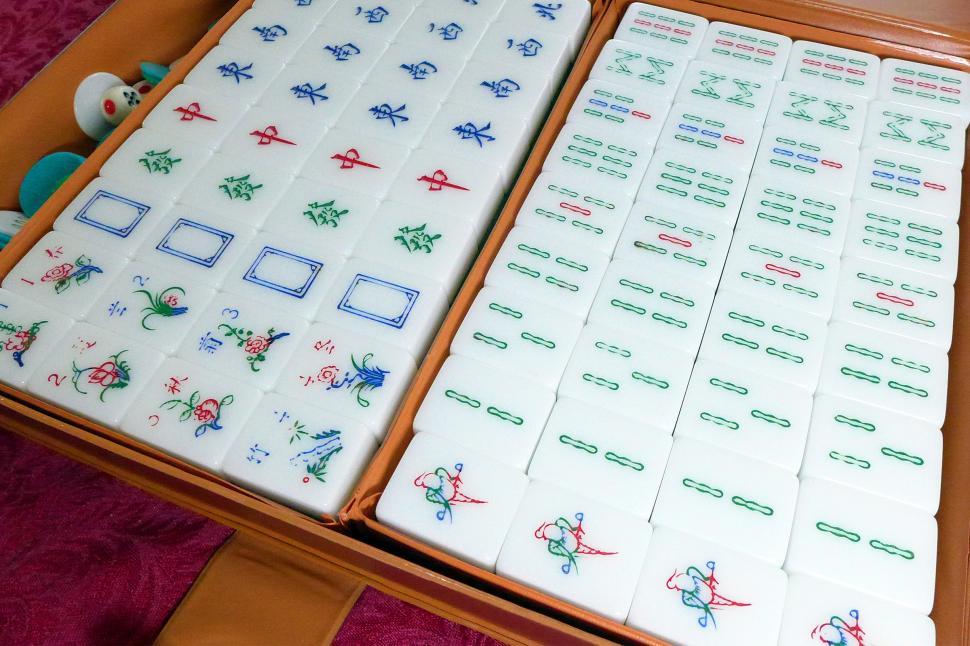 Free Stock Photo of Mahjong Tile Set | Download Free Images and Free ...