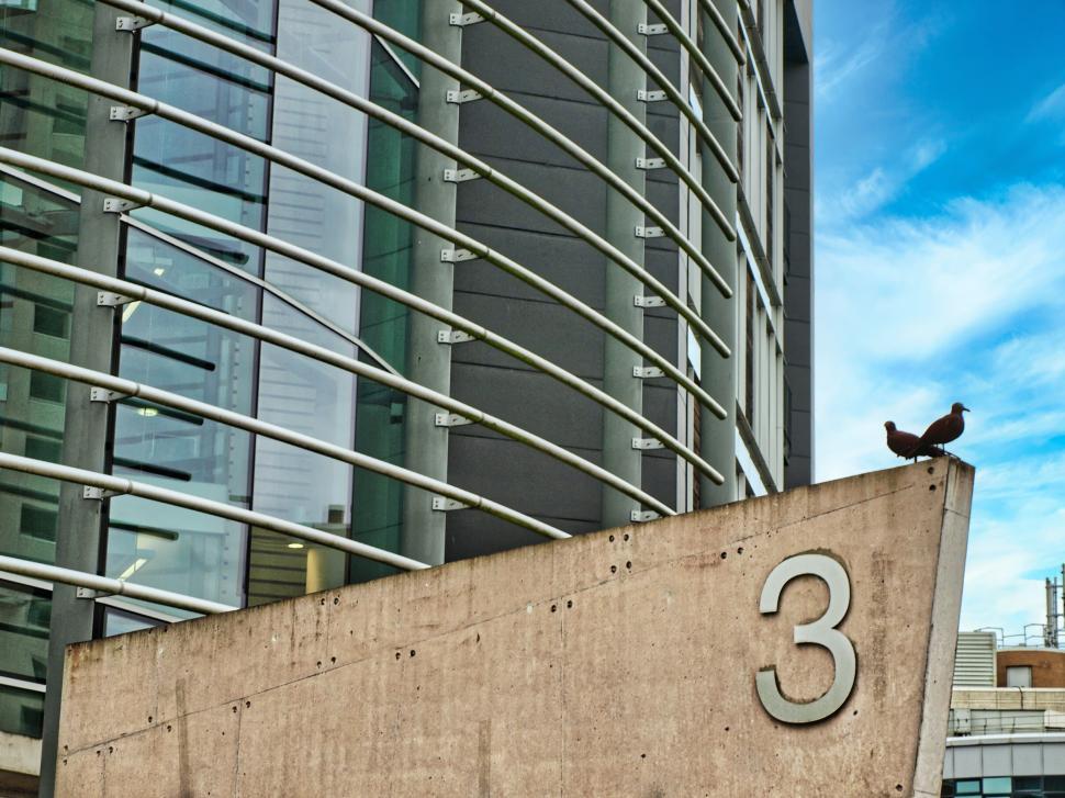 Free Stock Photo of Urban cityscape with building number three and a ...